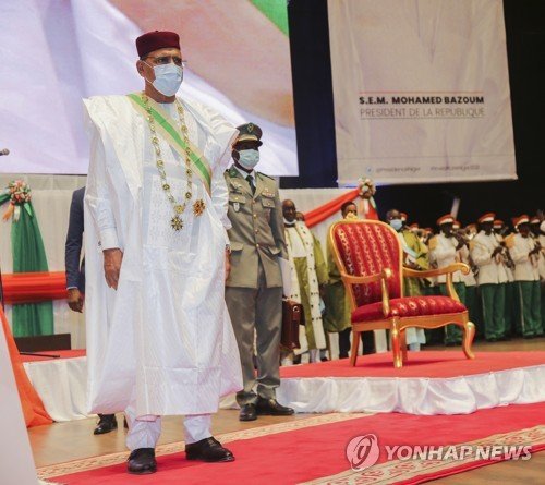 NIGER PRESIDENT SWEARING IN CEREMONY : 네이트 뉴스