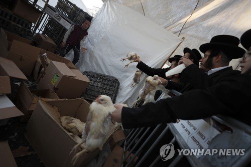 MIDEAST ISRAEL BELIEF YOM KIPPUR : 네이트 뉴스