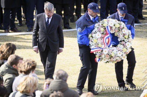 SWITZERLAND SIERRE BUS CRASH COMMEMORATION : 네이트 뉴스