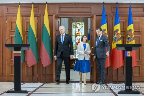 MOLDOVA LITHUANIA DIPLOMACY : 네이트 뉴스
