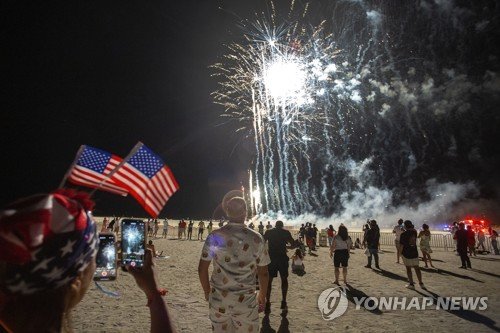 USA FLORIDA INDEPENDENCE DAY FIREWORKS : 네이트 뉴스