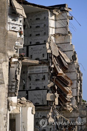 ITALY CURIOSITIES NAPLES CEMETERY COLLAPSE : 네이트 뉴스