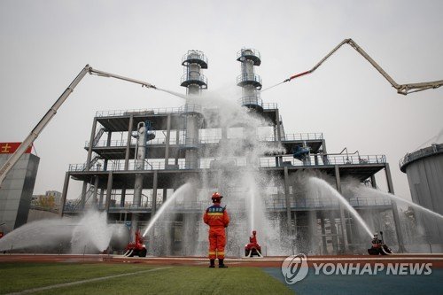 CHINA FIRE RESCUE EXCERCISES : 네이트 뉴스