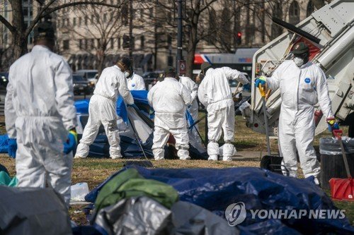 USA HOMELESS ENCAMPMENT : 네이트 뉴스