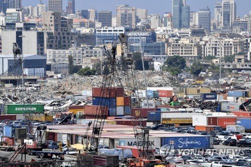 LEBANON BEIRUT BLAST ANNIVERSARY : 네이트 뉴스