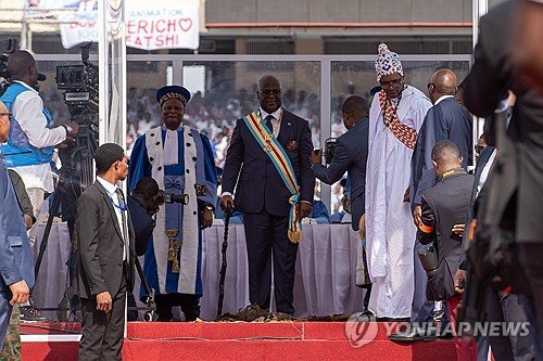 RDC CONGO PRESIDENTIAL INAUGURATION : 네이트 뉴스