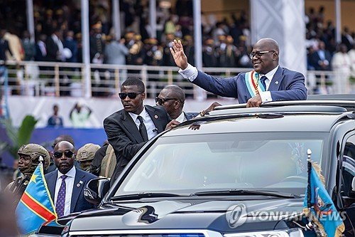RDC CONGO PRESIDENTIAL INAUGURATION : 네이트 뉴스