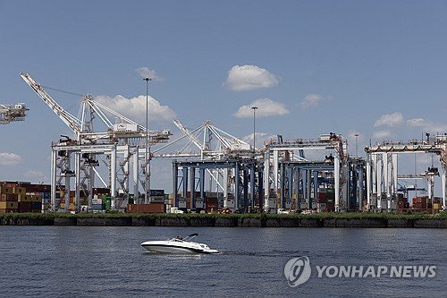 USA BALTIMORE PORT REOPENING : 네이트 뉴스