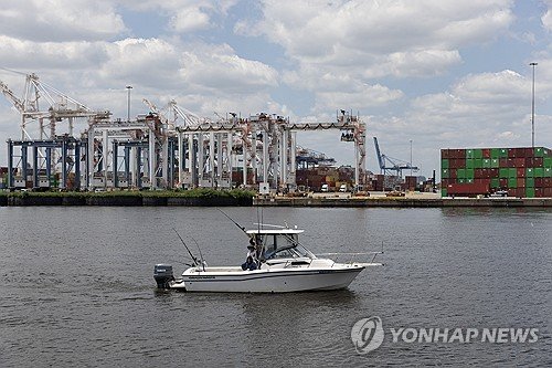 USA BALTIMORE PORT REOPENING : 네이트 뉴스