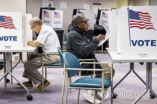 USA ELECTIONS VOTING : 네이트 뉴스