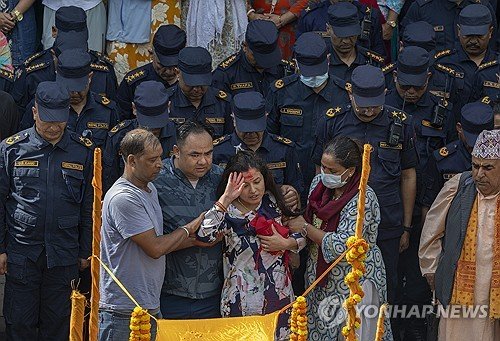 NEPAL GEN Z PROTEST FUNERAL : 네이트 뉴스