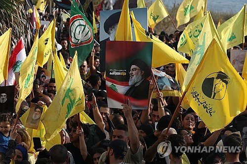 LEBANON HEZBOLLAH RALLY : 네이트 뉴스
