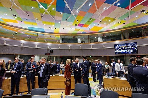BELGIUM EU ECOFIN COUNCIL : 네이트 뉴스