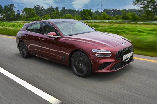 [시승기] 제네시스 G70 슈팅 브레이크…한국형 프리미엄 GT : 네이트 뉴스