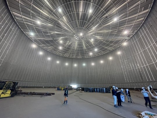 [르포] SK가스 미래 책임질 LNG 탱크…KET 건설 현장을 가다 : 네이트 뉴스