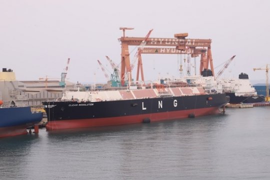 K조선, 1분기 점유율 44% '1위'…中 제쳐 : 네이트 뉴스