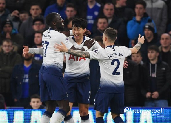 [EPL 리뷰] '손흥민 1G 1AS' 토트넘, 카디프 3-0으로 완파…선두 추격 재시동 : 네이트 스포츠
