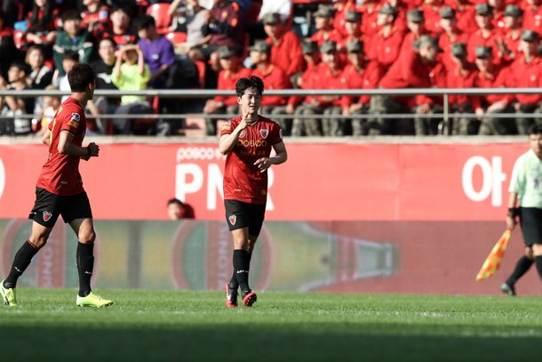 '동해안더비 주인공' 이광혁, K리그1 33R MVP…K리그2는 안태현 : 네이트 스포츠