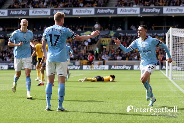 [EPL 리뷰] '홀란드 11호골+KDB 2도움' 맨시티, '황희찬 교체' 울버햄튼 3-0 격파…'선두 등극' : 네이트 스포츠