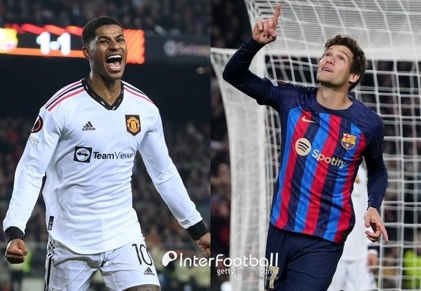 'UCL 결승' 같았던 'UEL PO'…모든 걸 쏟은 맨유&바르사 : 네이트 스포츠