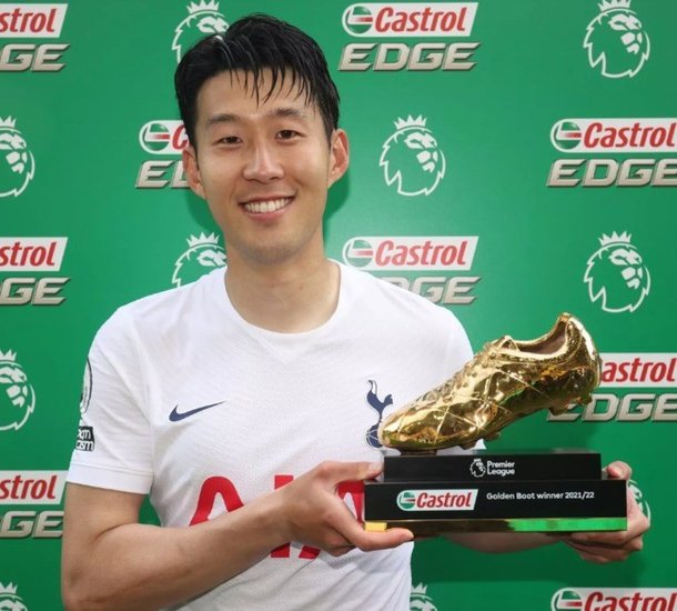 '토트넘 역대 최고 윙어' SON, PL 세 손가락 안에 드는 골잡이였다…'100골 클럽'→현역 3위 : 네이트 스포츠