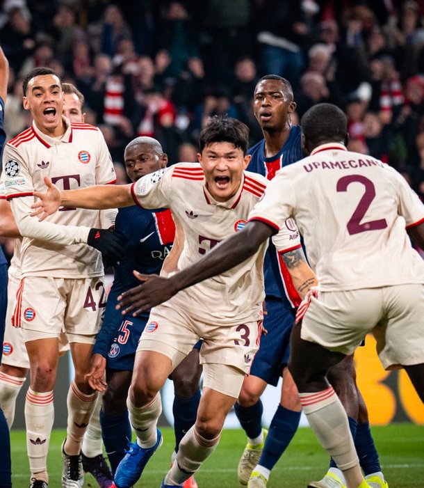 "불사조처럼 부활했다"…PSG 상대로 UCL 데뷔골 김민재, POTM에 이어 극찬 세례 : 네이트 스포츠