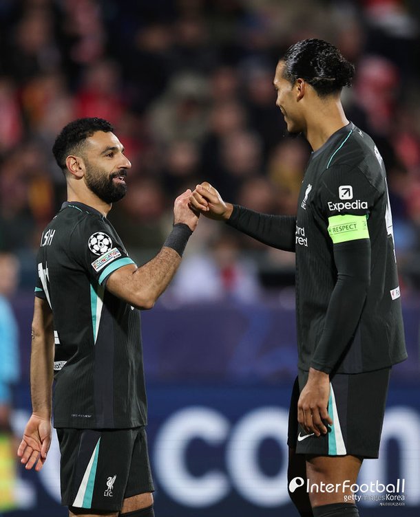 [UCL 리뷰] 슬롯의 리버풀, 역대급 페이스…'살라 PK 결승골' 지로나에 1-0 승리→챔스 6연승 : 네이트 스포츠