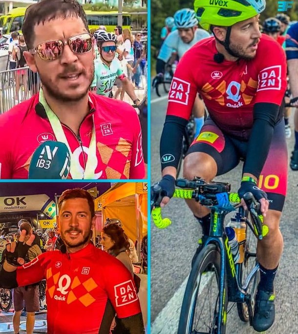 '햄버거 러버' 아자르, 167km 사이클 코스 완주→"힘들었다, 근데 나 살 좀 빼야겠네" 머쓱한 소감 : 네이트 스포츠