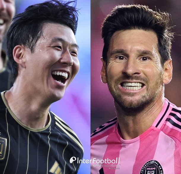 [MLS POINT] 미국 매체 "손흥민 LAFC 데뷔골=메시 마이애미 첫 골 떠올라! 예술 그 자체" : 네이트 스포츠