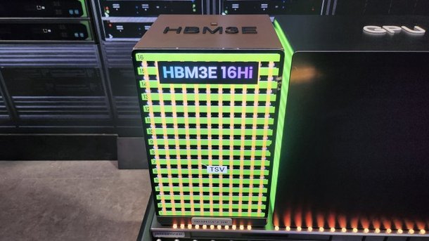 SK하이닉스, HBM3E 16단 실물 공개 [CES 2025] : 네이트 뉴스