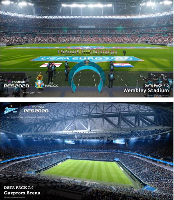 유니아나, 'PES 2020' 한국어 버전, '유로 2020' 공식 콘텐츠 무료 배포 : 네이트 뉴스