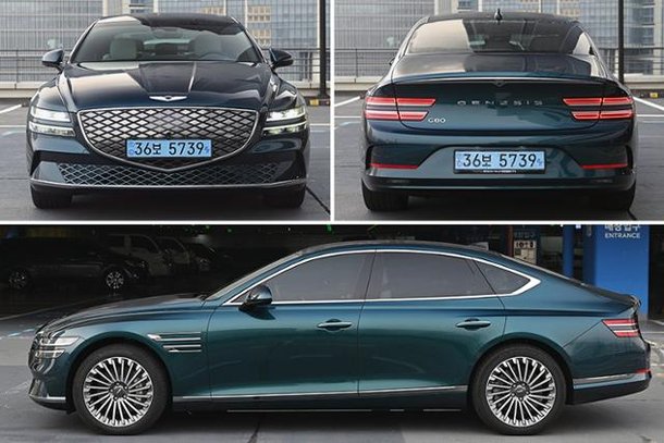 [시승기] 전기로 달리는 제네시스, 그리고 G80의 명과 암, 제네시스 eG80 : 네이트 뉴스
