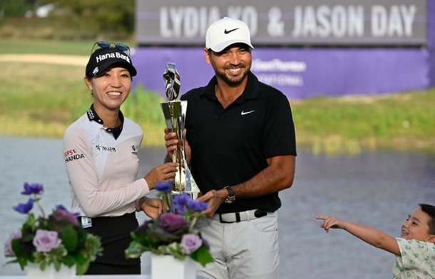 리디아 고-제이슨 데이, PGA·LPGA 혼성대회 우승 : 네이트 스포츠