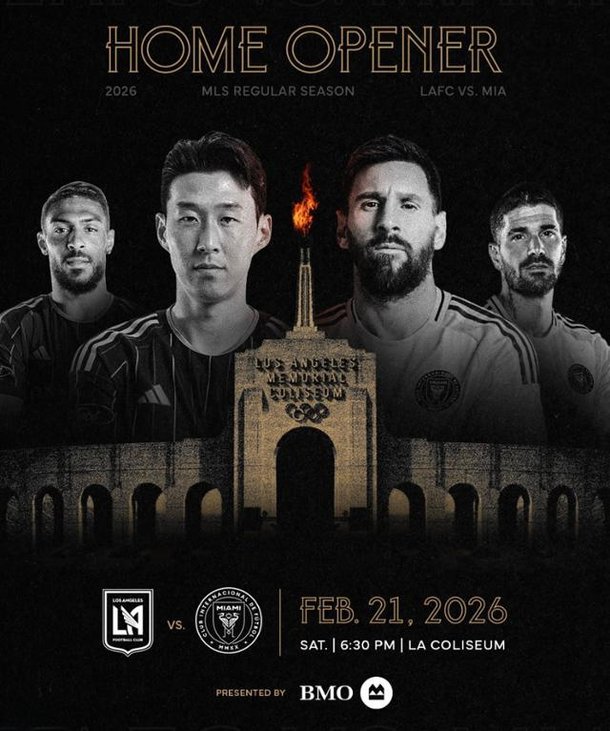 MLS가 준비한 꿈의 개막전…손흥민 vs 메시, 7년 만의 빅매치 성사 : 네이트 스포츠