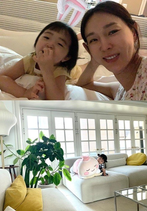 둘째 임신 이지혜 인형보다 귀여운 딸 태리에 가장 큰 행복 주는 존재 네이트 연예