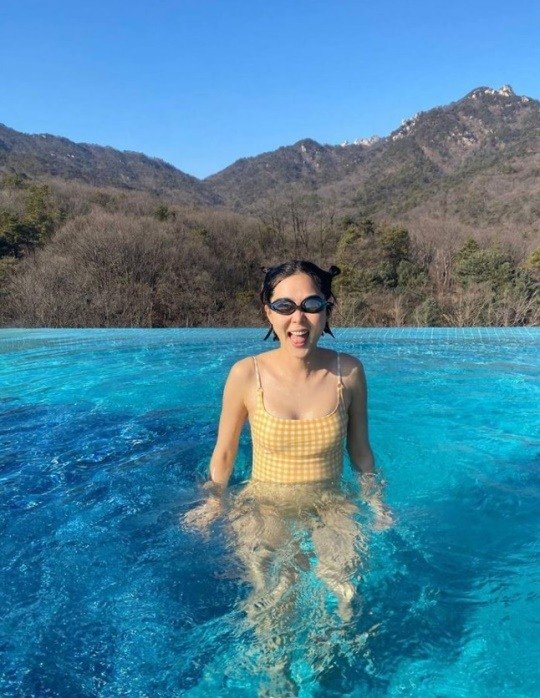 마이큐♥김나영 수영복 입고 활짝 호사스러웠던 날 네이트 연예