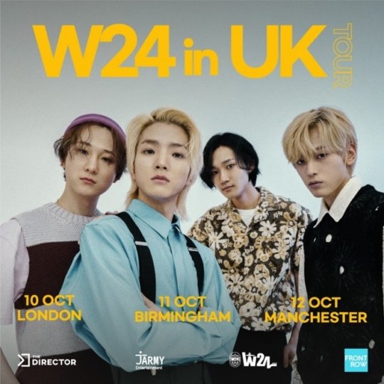 W24, 밴드 본고장 英 진출…10월 10일부터 'W24 in UK' 투어 개최 : 네이트 뉴스