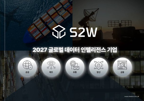 S2W "IPO 딛고 세계 빅데이터 분석 AI 기업으로" : 네이트 뉴스