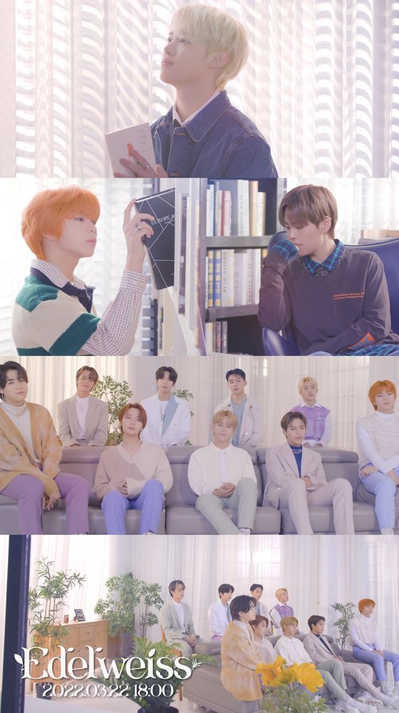 '컴백 D-1' T1419, 신곡 '에델바이스' MV 2차 티저 공개 | 네이트 연예