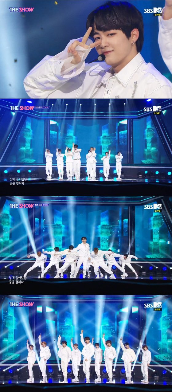 '더쇼' T1419, 신곡 'Run up' 컴백 무대 무한 질주 시작 : 네이트 연예