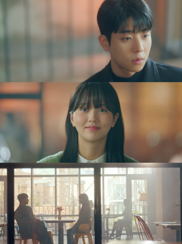 [TVis] "하나도 안 변했네"…채종협, 10년만 첫사랑 김소현 재회…'우연일까?' 첫 방 : 네이트 연예