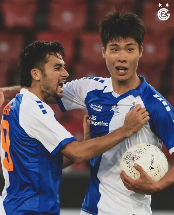 '1m 92cm' 유럽파 FW 이영준, 3경기 만에 2골 폭발+첫 풀타임…팀은 2-2 무승부 : 네이트 스포츠