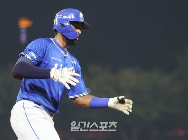 구자욱도 강민호도 없는데 디아즈가 있었네! 연타석 홈런 2개+5홈런으로 KBO 단일 시즌 PS 신기록 작성 [KS5] : 네이트 스포츠