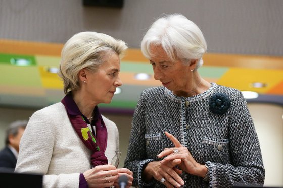 SVB·CS사태 머리 맞댄 유로존 정상들…ECB "유럽 은행 견고" : 네이트 뉴스