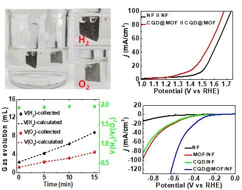 광운대 하태준 교수, 전기화학 수전해 및 이산화탄소 환원이 가능한 친환경 고효율CQD@MOF 전기화학 촉매 개발 : 네이트 뉴스