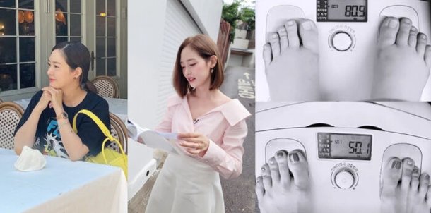 성유리 80kg→50kg, 쌍둥이 낳고 30kg 빼…'이 식단' 즐겼다? : 네이트 뉴스