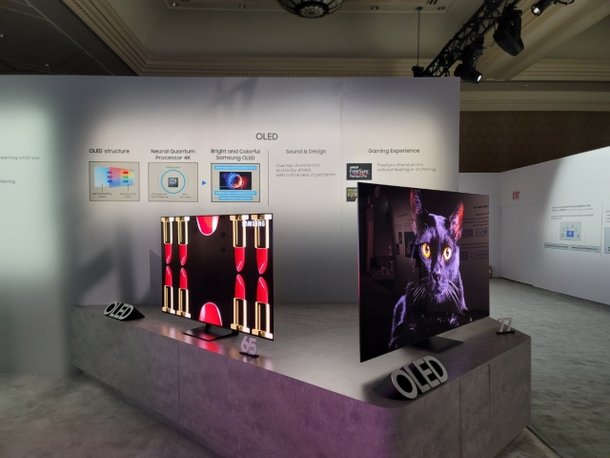 [CES2023] 디스플레이 경쟁서 'OLED 본격화' 선언한 삼성 : 네이트 뉴스