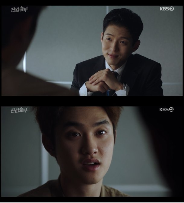 '진검승부' 도경수, 하준에 선전 포고 "다 잡아 처넣어줄게" : 네이트 뉴스