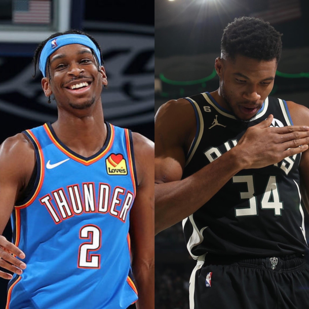 SGA·야니스, NBA 2주 차 이주의 선수 선정 : 네이트 스포츠