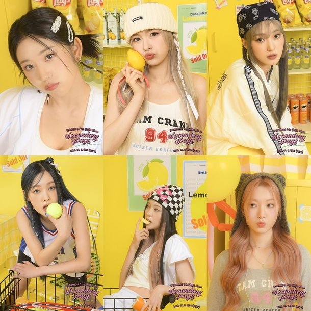 12일 컴백 드림노트 톡톡 튀는 Lemonade 콘셉트 포토 네이트 연예
